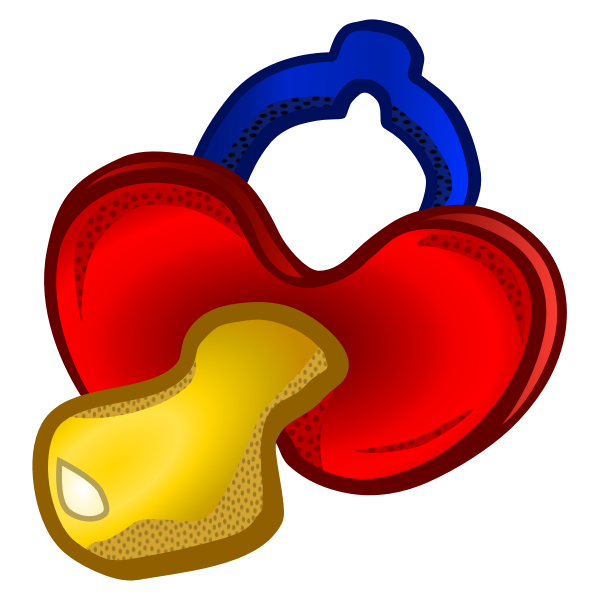 Simple pacifier | Free SVG