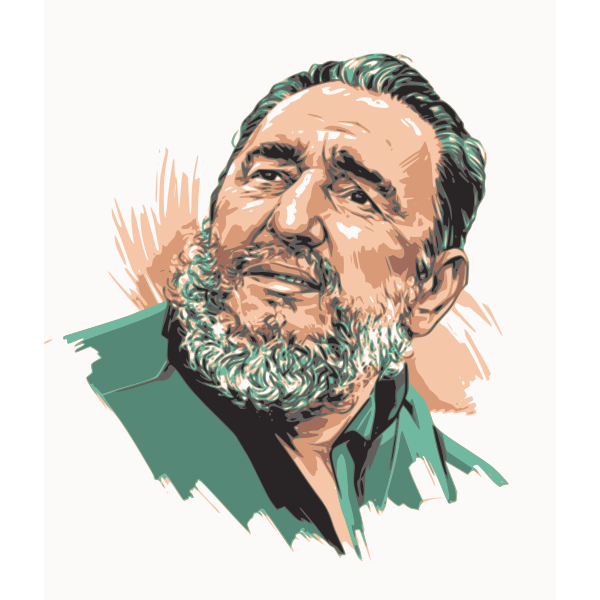 Fidel Castro | Free SVG