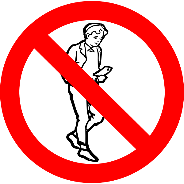 No cell phones icon | Free SVG