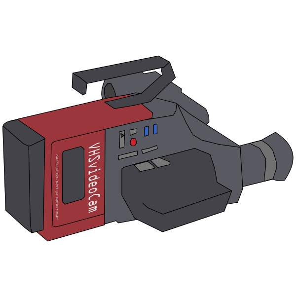 VHS tape vector image | Free SVG
