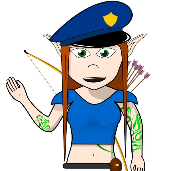 rpg police | Free SVG