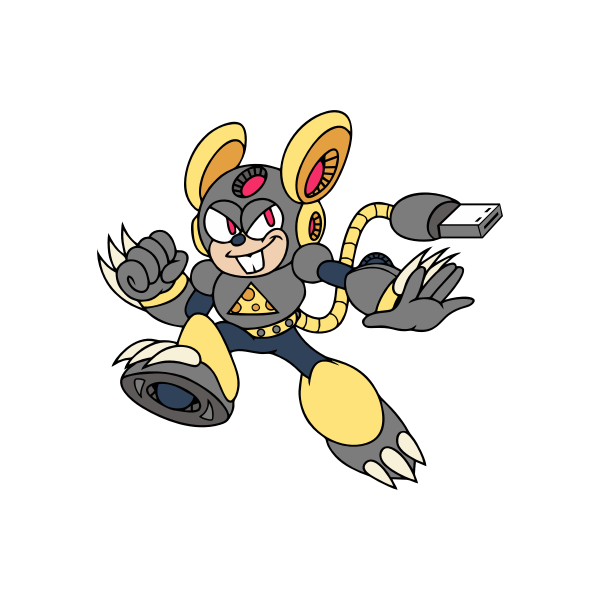 Mouse Man robot master | Free SVG