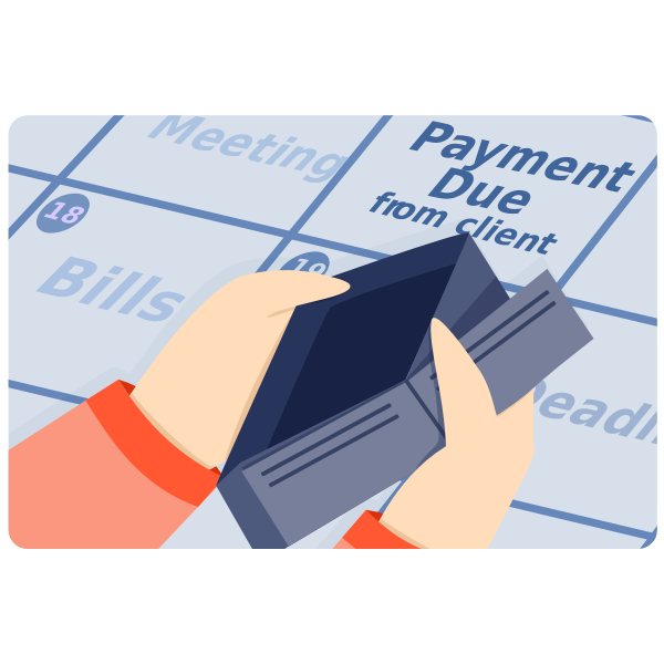 Late Freelance Payments | Free SVG