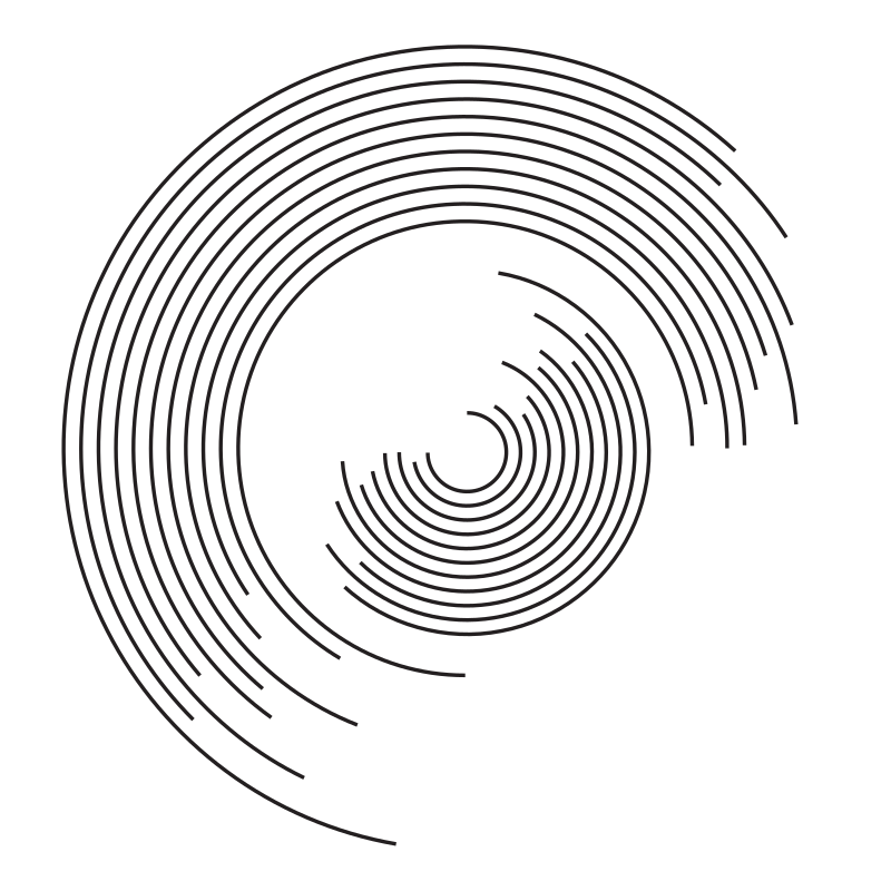 Swirl circular lines | Free SVG