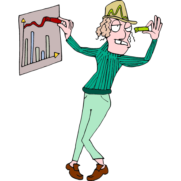 Graph guy | Free SVG