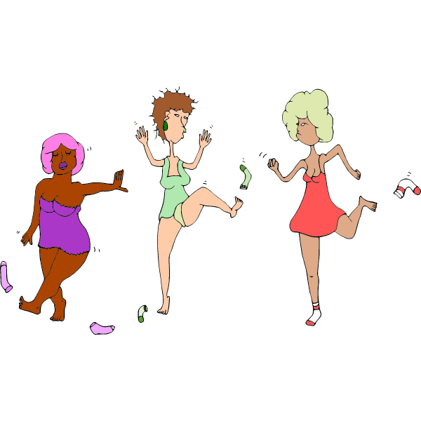 Dancing their socks of | Free SVG
