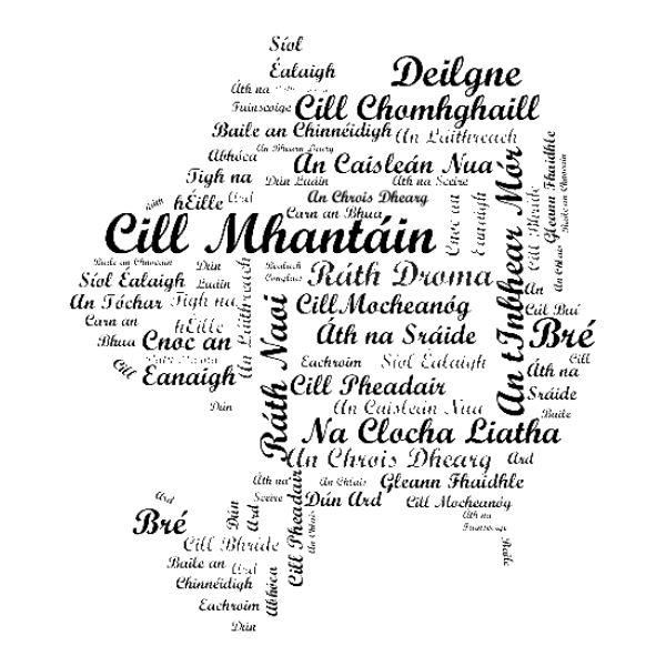 Map of Wicklow county | Free SVG