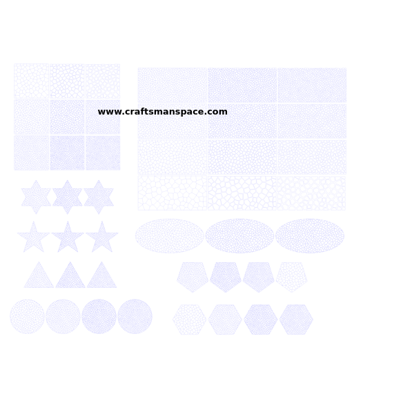 Collection of parametric generated Voronoi patterns | Free SVG