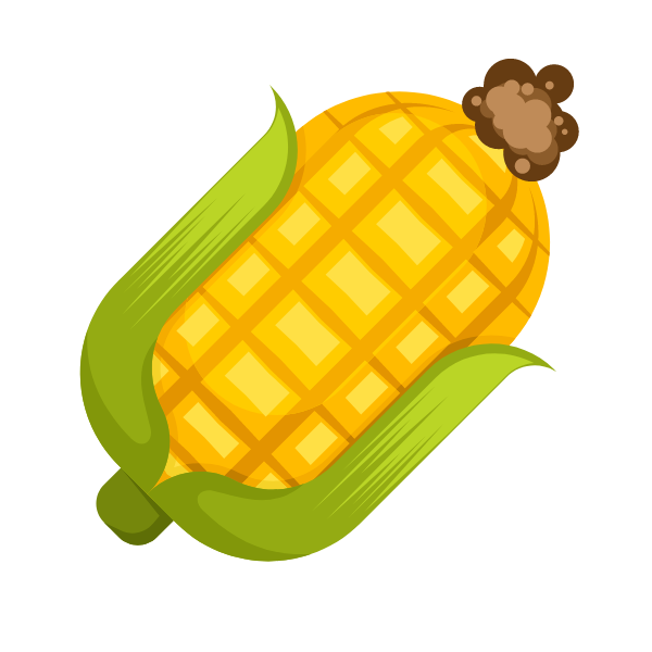 Yellow Corn Free SVG