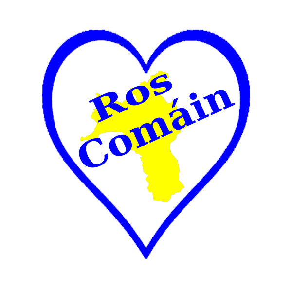 Roscommon map sign. | Free SVG