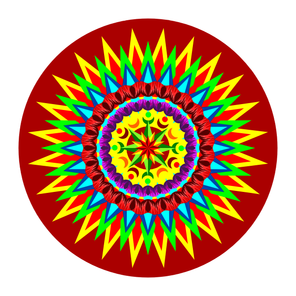 Rueda típica de carreta costarricense (Costa Rican Oxcart wheel) | Free SVG
