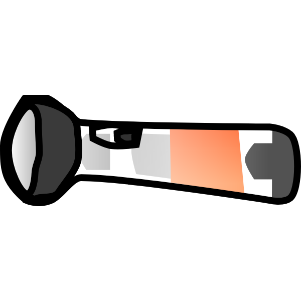 shake recharging flashlight | Free SVG