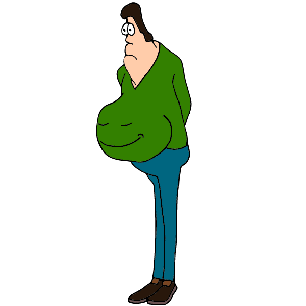 Happy Stomac | Free SVG