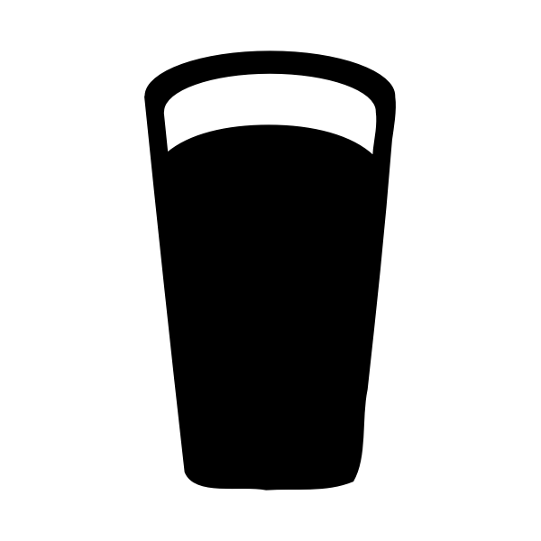 A Pint of Stout Beer | Free SVG