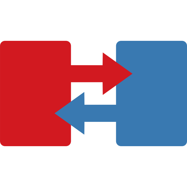 Blue circle arrow | Free SVG