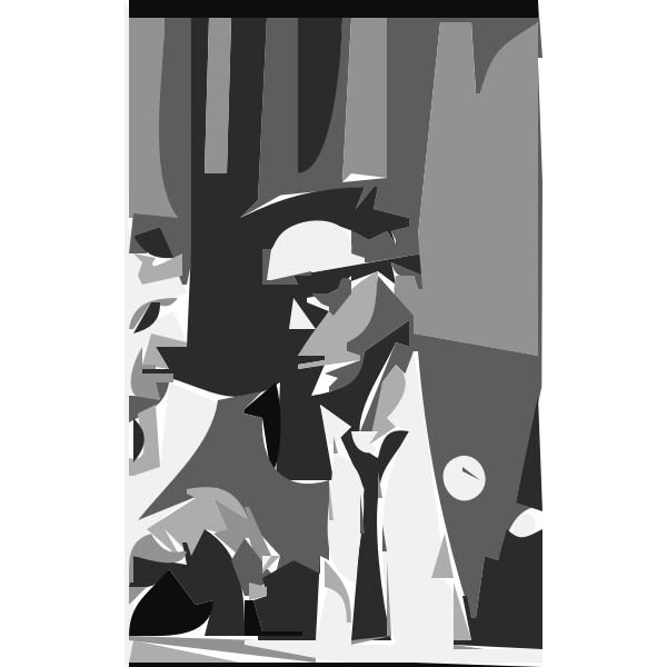 BAYARD RUSTIN | Free SVG
