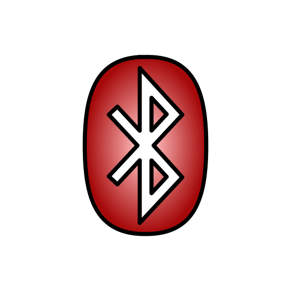 Bluetooth On Icon Umber | Free SVG