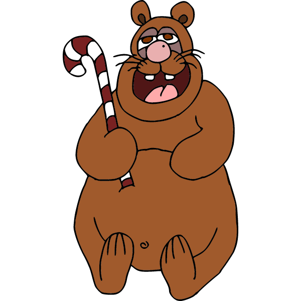 Candy bear | Free SVG