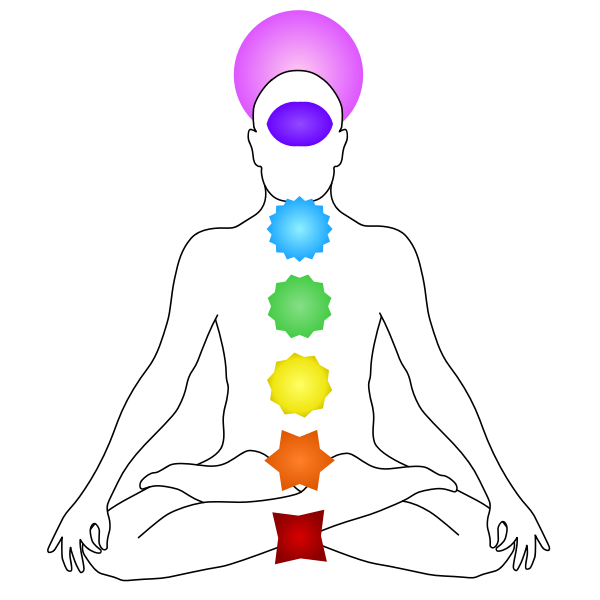 Chakras In Human Body Free SVG Chakras In Human Body Free SVG
