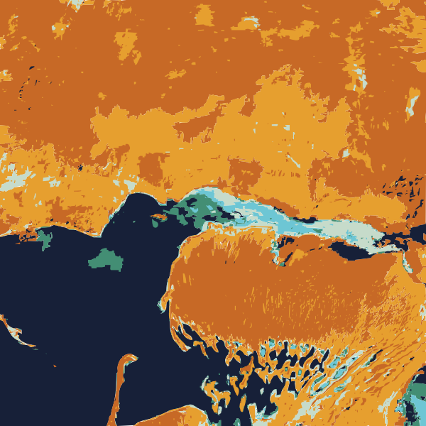 Earth as Art from NASA pages 1-50 (Vectorized) 41 | Free SVG