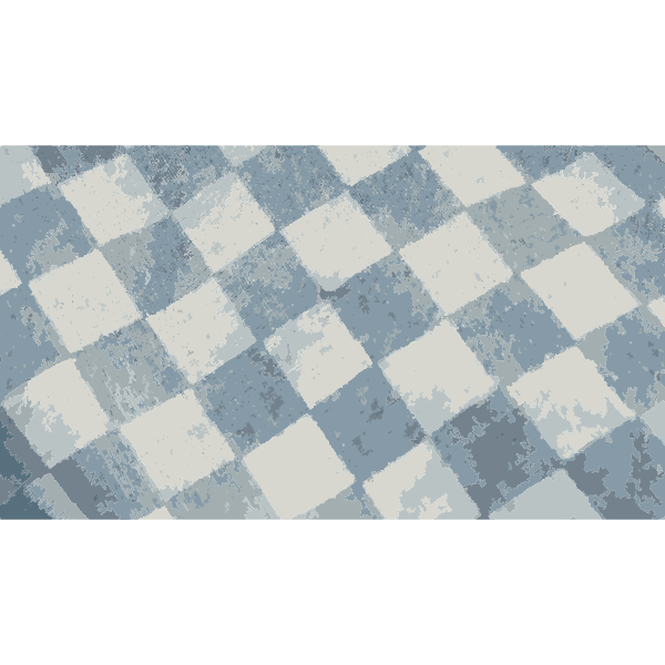 Flat checker pattern in blue and white | Free SVG