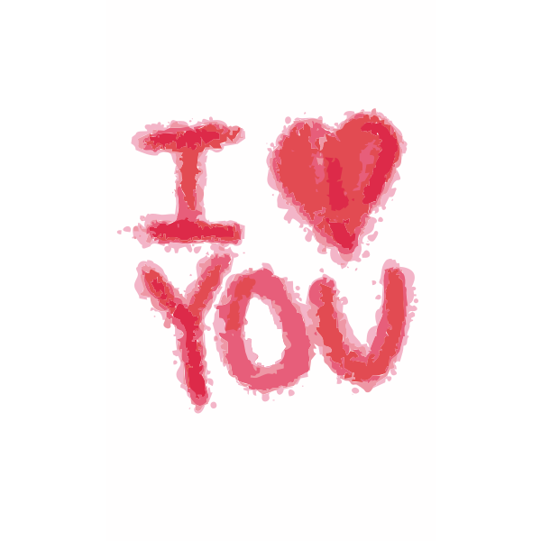 I love you symbol vector graphics | Free SVG