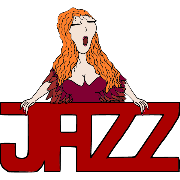 Jazz Singer | Free SVG