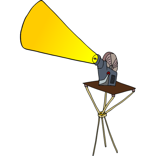 Old projector | Free SVG