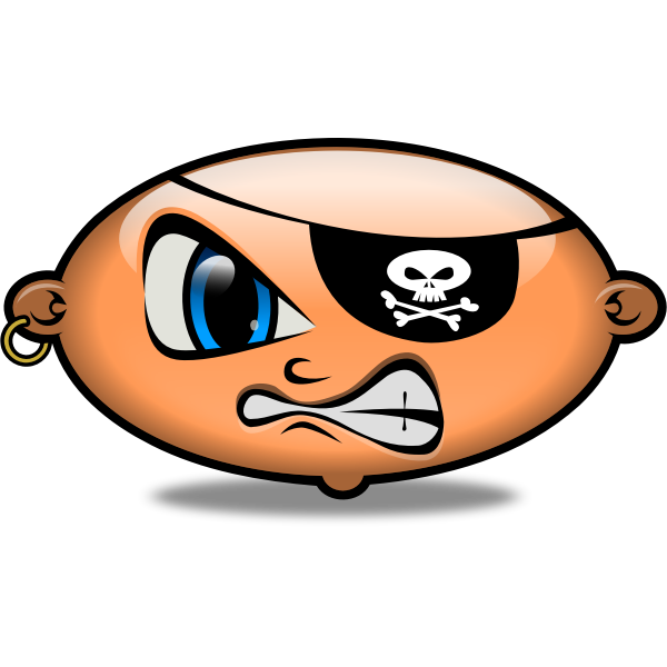 Pirate And Eyepatch Free SVG Pirate And Eyepatch Free SVG