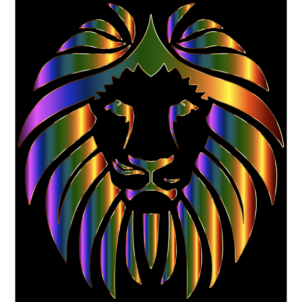 Golden Lion 10 | Free SVG