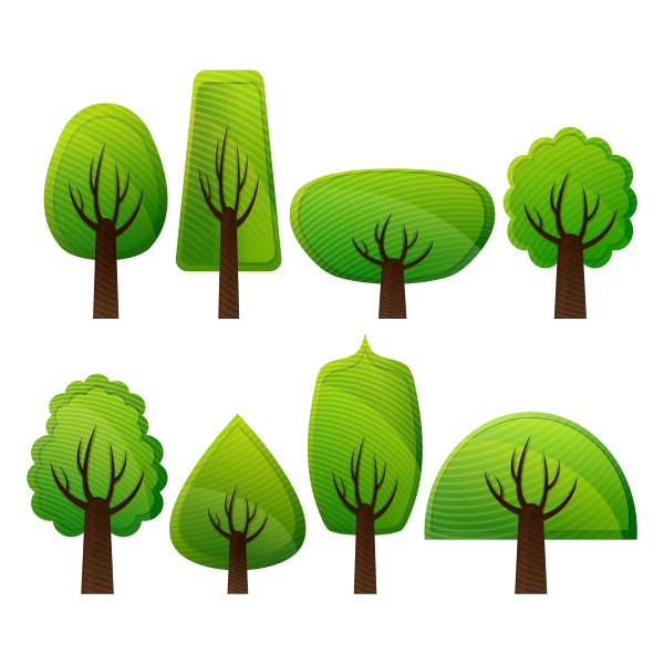 Group of trees | Free SVG