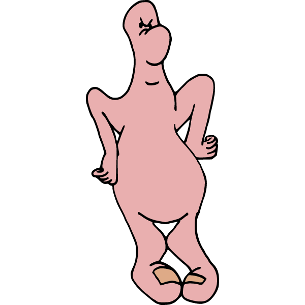 Two Toe man | Free SVG