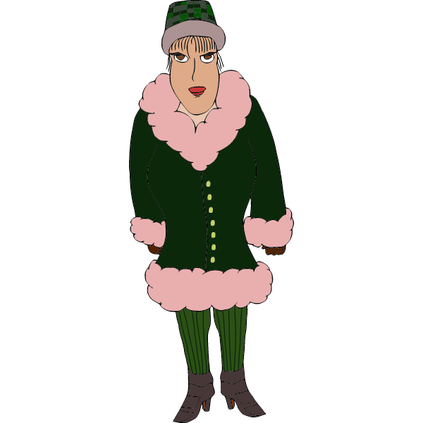 Upset lady | Free SVG
