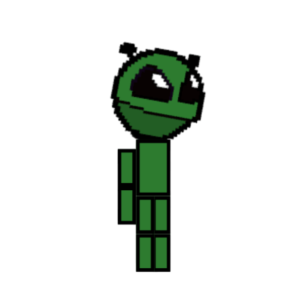 OvO Character Alien Skin | Free SVG