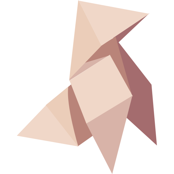 Origami outline | Free SVG