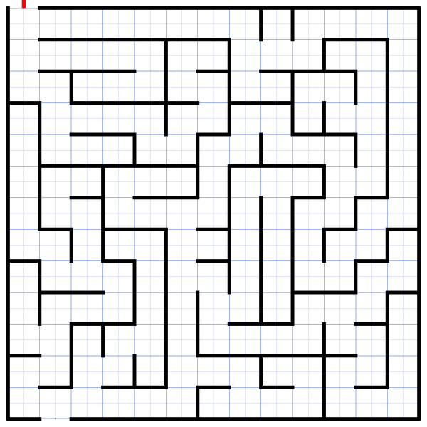 Simple Circle Maze | Free SVG