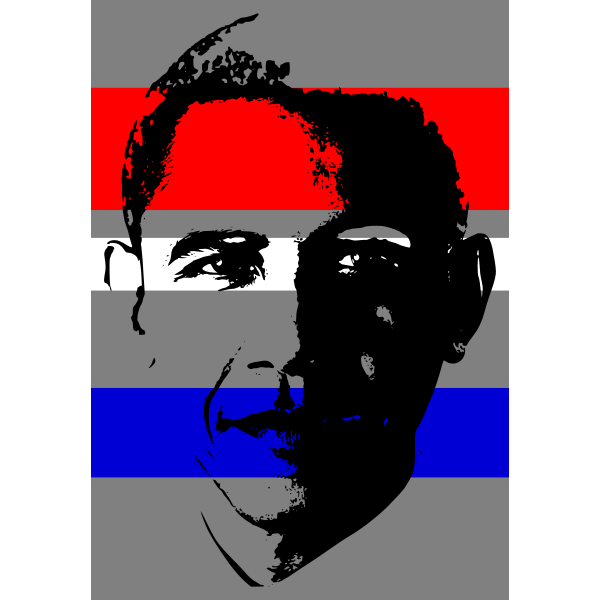 Barack Obama poster vector iage | Free SVG