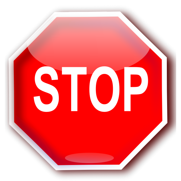Red STOP Sign Graphics Vector Image Free SVG Red STOP Sign Graphics Vector Image Free SVG