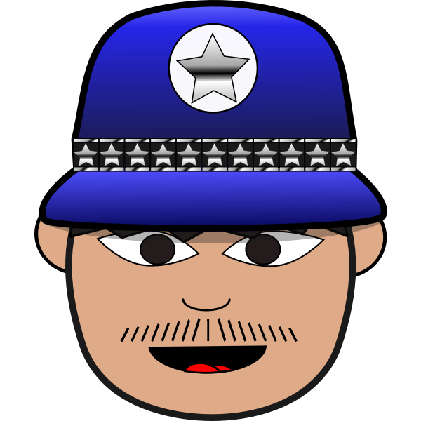 Bearded man | Free SVG