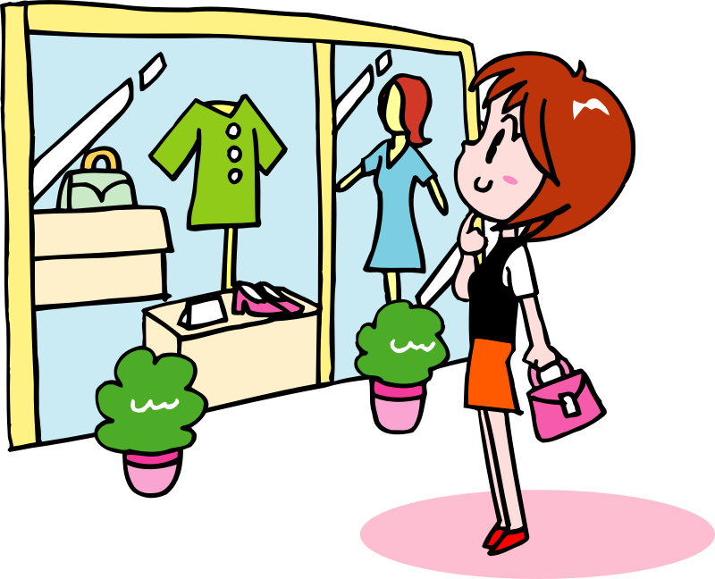 Window Shopping Free SVG Window Shopping Free SVG