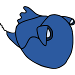 Tired fish | Free SVG