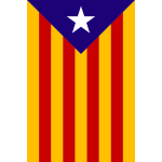 Catalonia independence flag | Free SVG