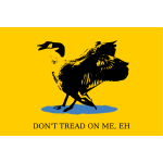 Vector image of apple parody logo | Free SVG