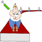 Medical injection vector image | Free SVG