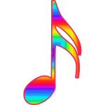 Sixteenth musical note | Free SVG