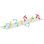 Musical notes vector clip art | Free SVG