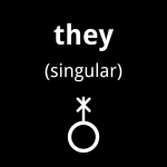 they singular non-binary symbol | Free SVG
