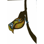 Fat bird vector clip art | Free SVG