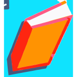 Colorful random books | Free SVG
