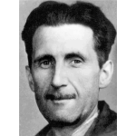 Low Poly George Orwell | Free SVG